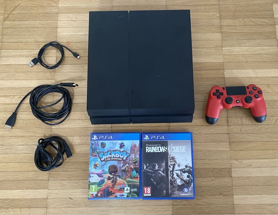 Playstation 4 SET mit 2 Spielen (Gebraucht) in Opfikon für CHF 120 – mit Lieferung auf Ricardo ...