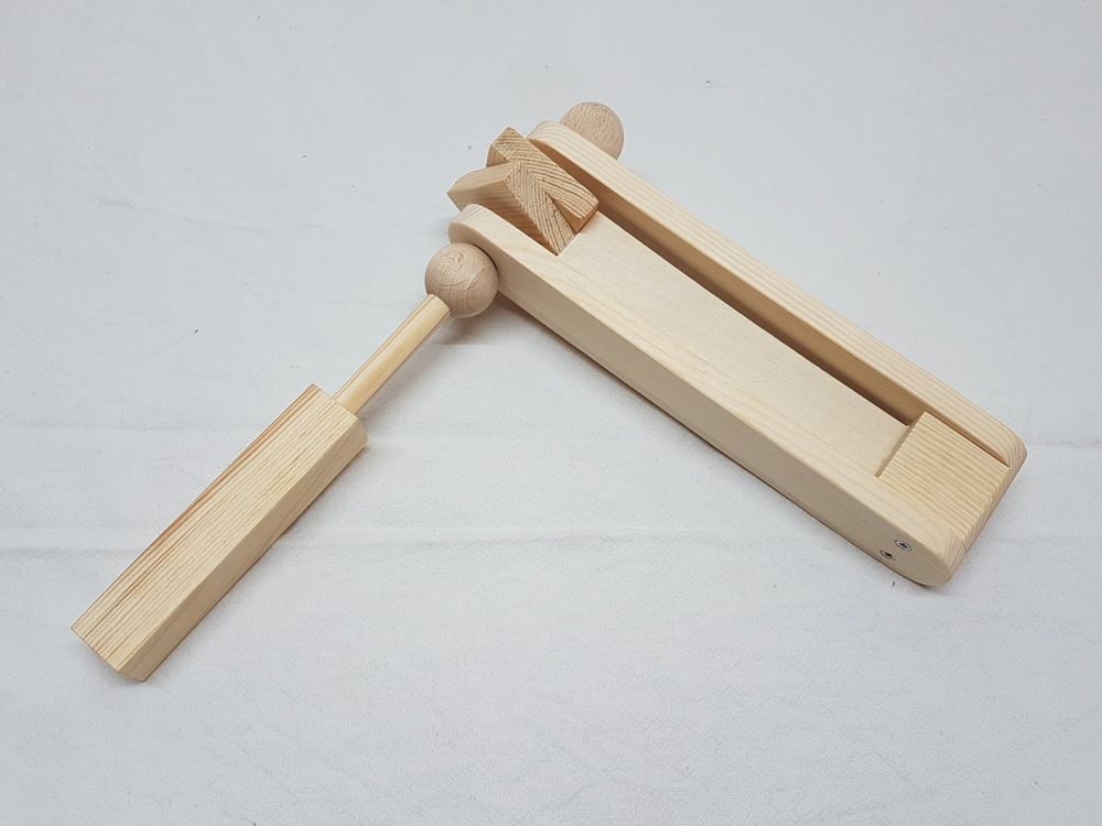 Holzrätsche für Kinder - 1er Ratsche mit Quadrat (Neu und ...
