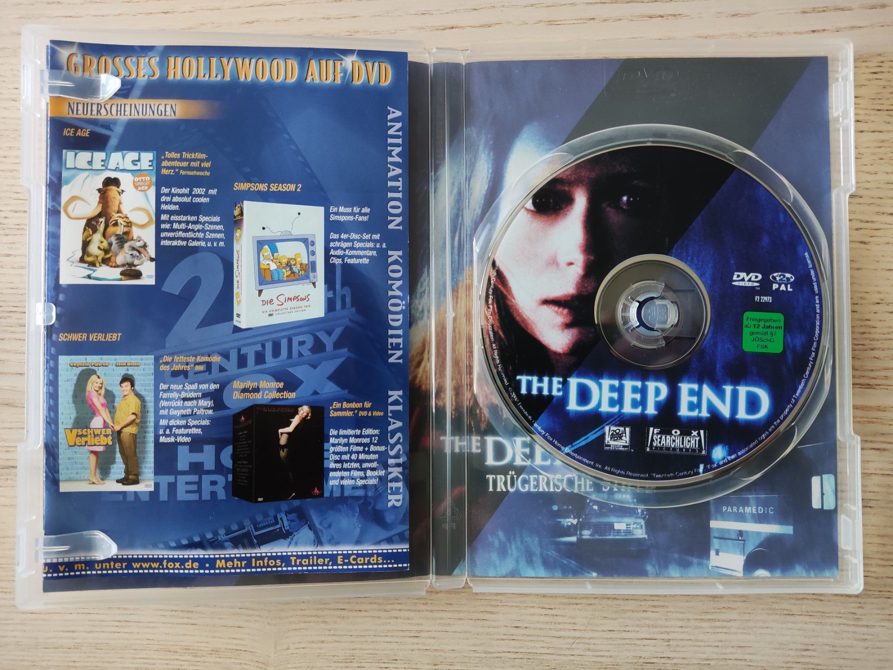 The Deep End - Trügerische Stille – (DVD/2001) (Gebraucht) in ...