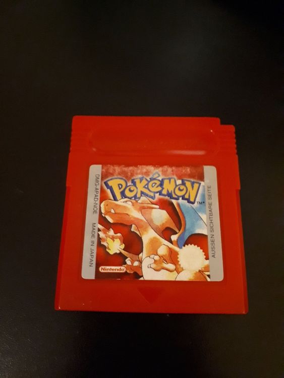 Nintendo Gameboy - Pokemon Rot - Modul - Original (Gebraucht) in ...