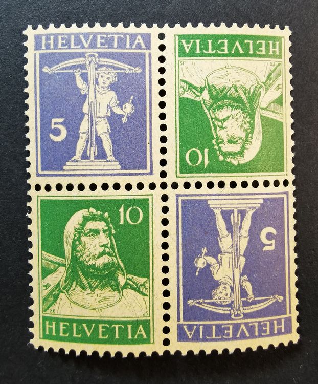 TR55 Bloc Timbre Suisse Non Oblitere (Gebraucht) in Cousset für CHF 1.5 – mit Lieferung auf ...