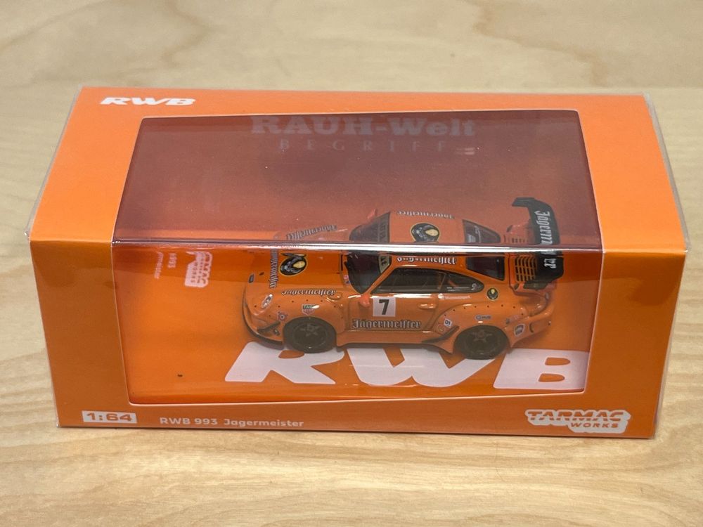 Tarmac Works 1:64 Porsche 993 RWB orange "Jägermeister" | Kaufen auf ...