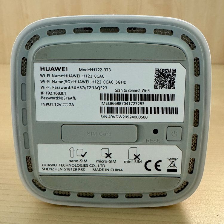 Huawei 5G Router H122-373 CPE Pro 2 (Gebraucht) in Dübendorf für CHF 99 ...