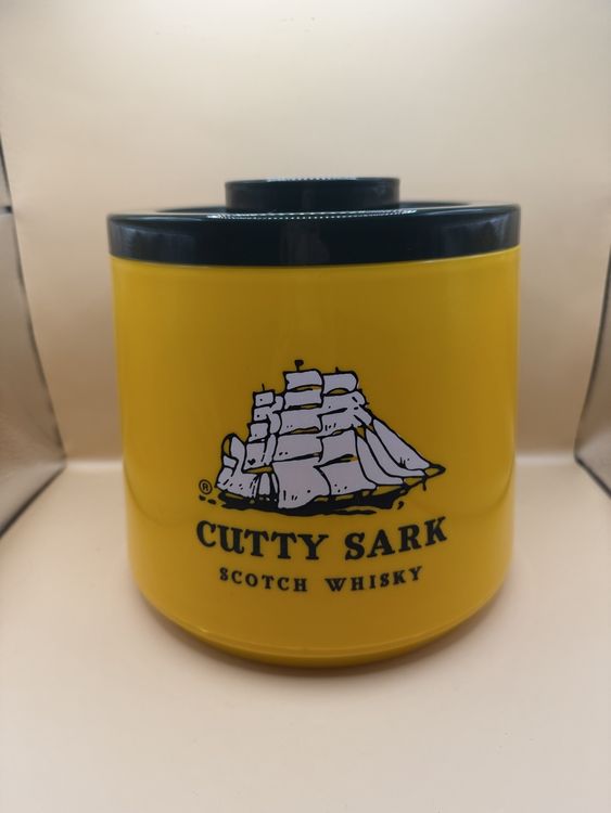 Vintage Cutty Sark Scotch Whisky Ice Bucket w/ Lid (Neu (gemäss ...