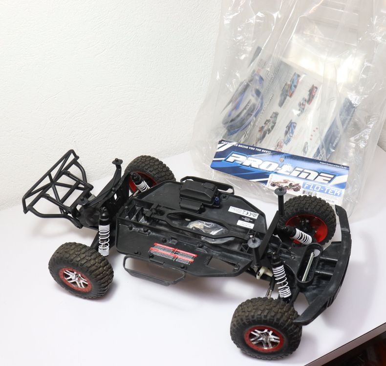 Traxxas Raptor Slash 2WD roller + Proline Karosserie 1:10 (Gebraucht ...