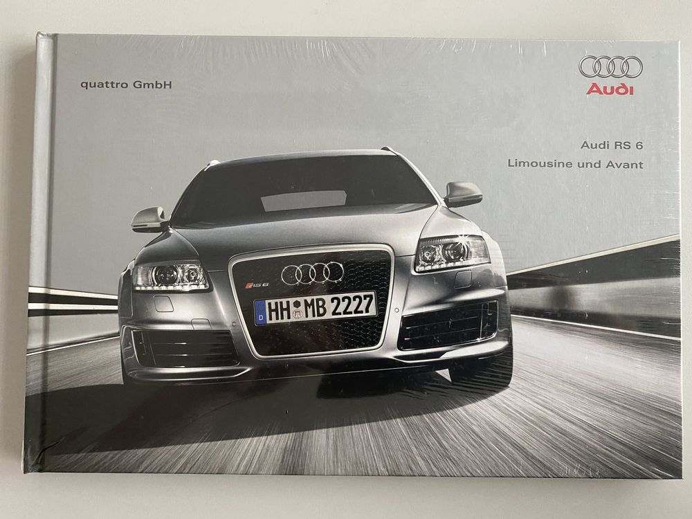 Audi RS 6 Limousine und Avant Magazin (Originalver./08.2008) (Neu und ...