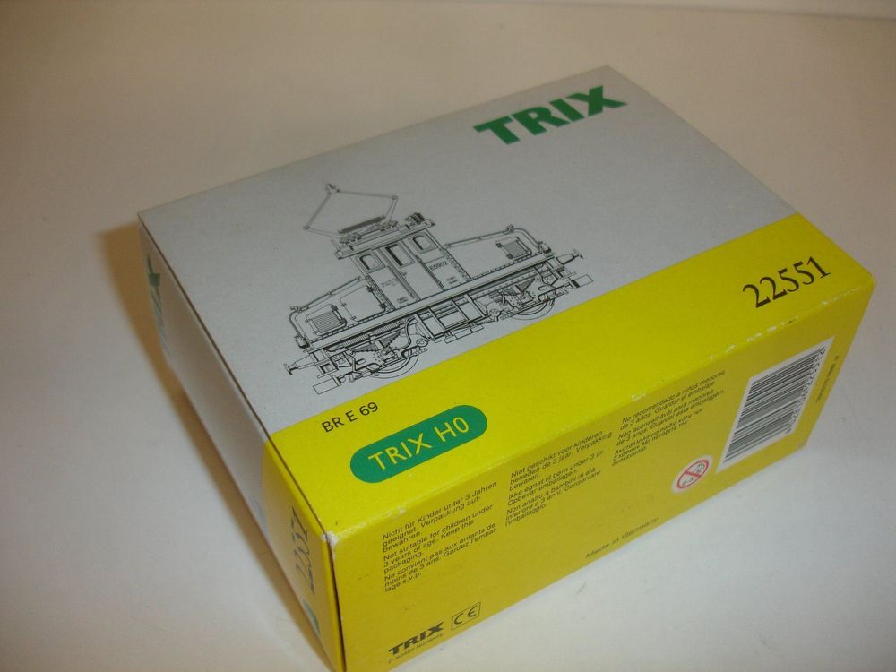 Trix: 22551 E-Lokomotive E69 DB (Gebraucht) in Fontaines NE für CHF 83 ...