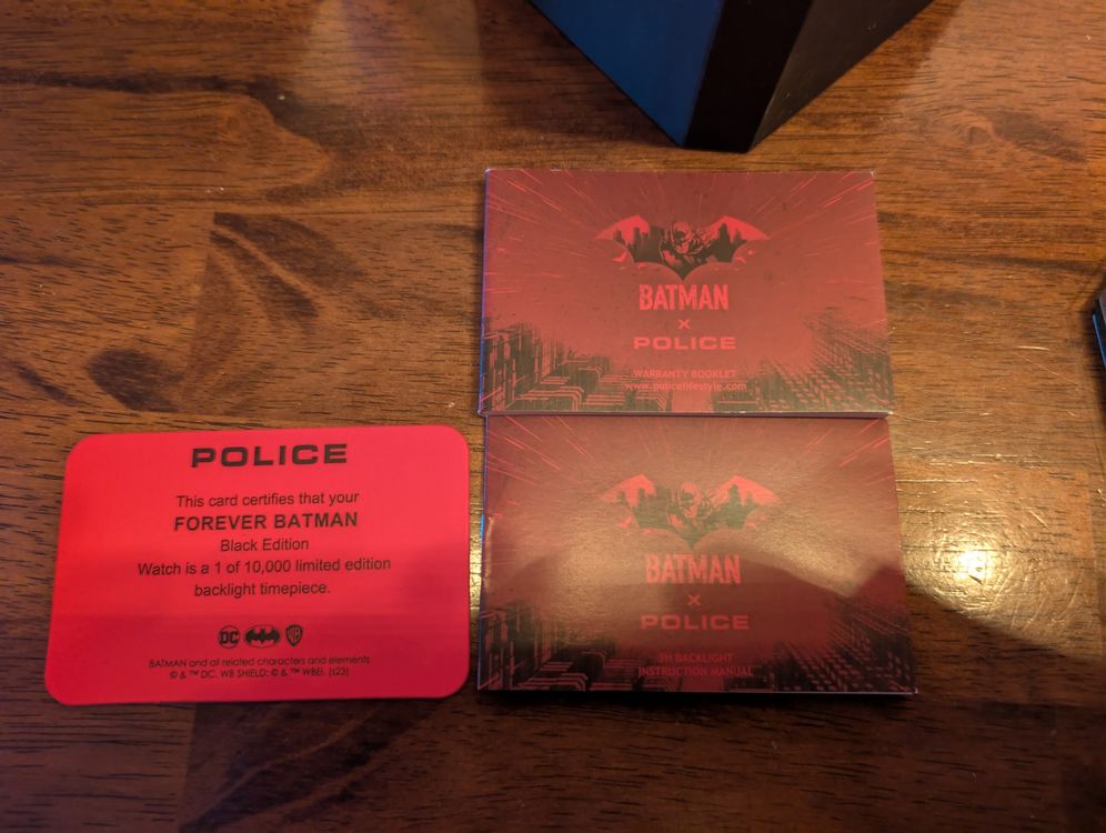 Montre Police x Batman Edition Limitée 🦇 (Gebraucht) in Daillens für ...