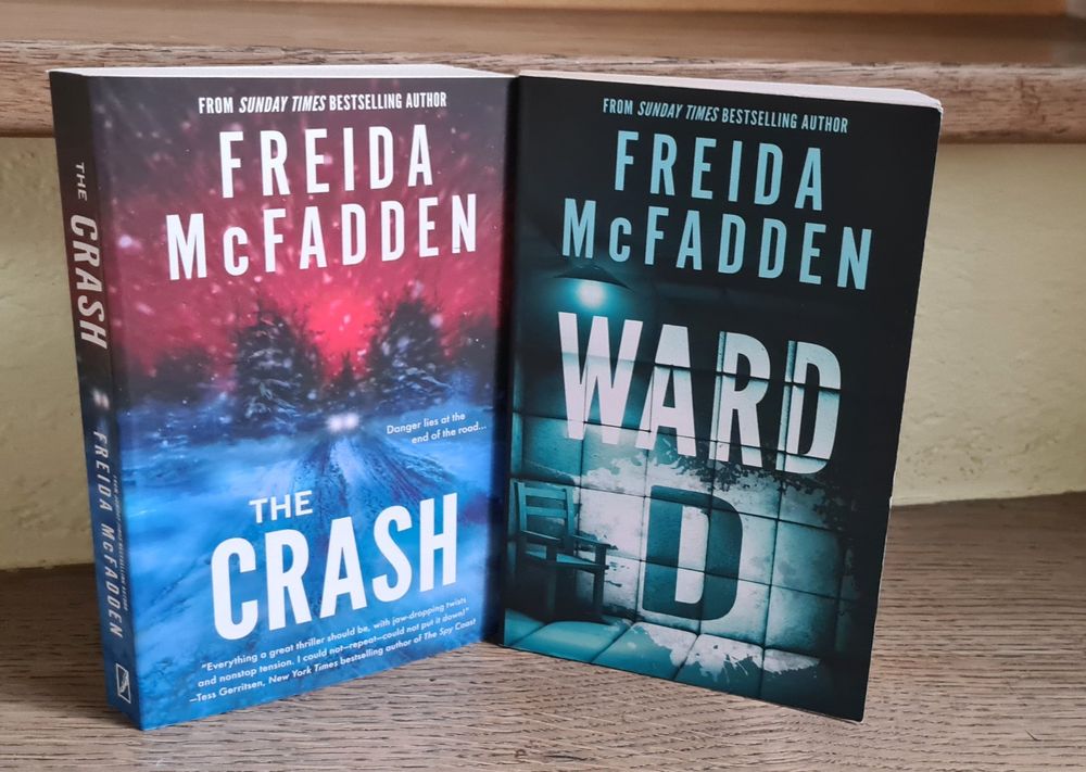 Freida McFadden Thriller "The Crash" & "Ward D" unread 2025 (Neu ...