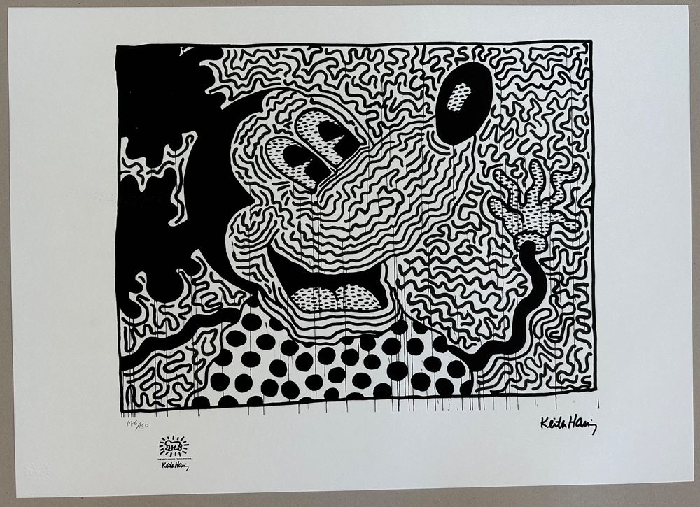 Keith Haring: Andy Mickey Mouse POP ART 146/150 (Neu (gemäss Beschreibung)) in Meilen für CHF 55 ...