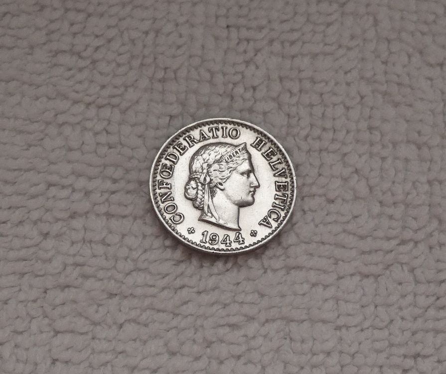 5 centimes/rappen 1944 (Gebraucht) in Nyon für CHF 2.5 – mit Lieferung auf Ricardo kaufen