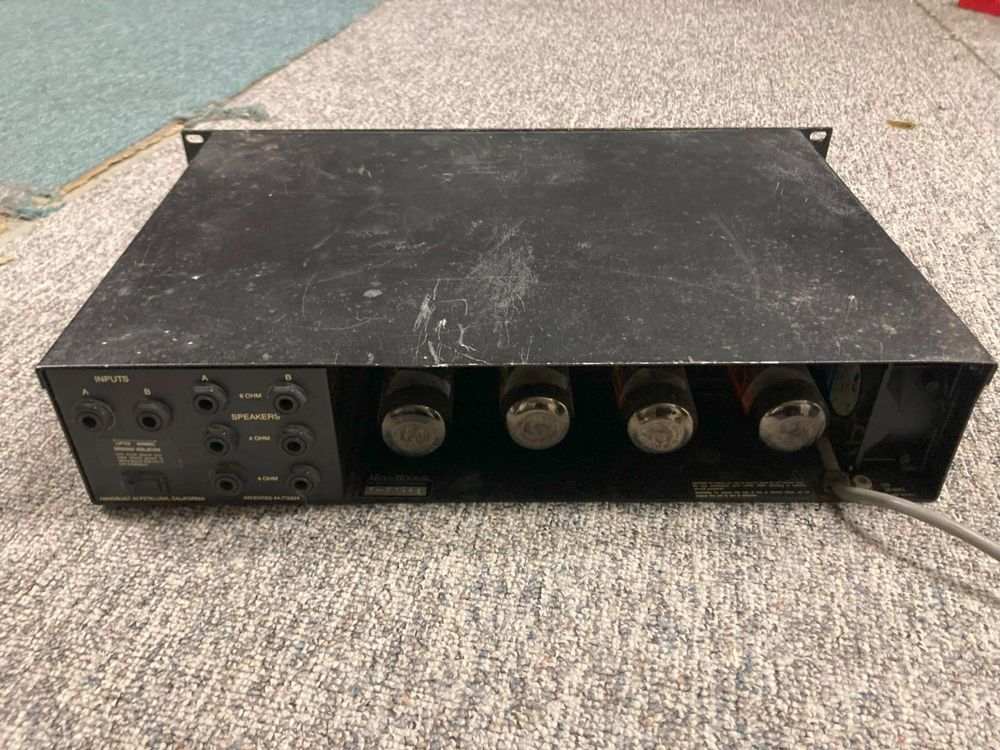 Mesa Boogie 50/50 50+50W all Tube Rack Power Amplifier (Defekt) in ...