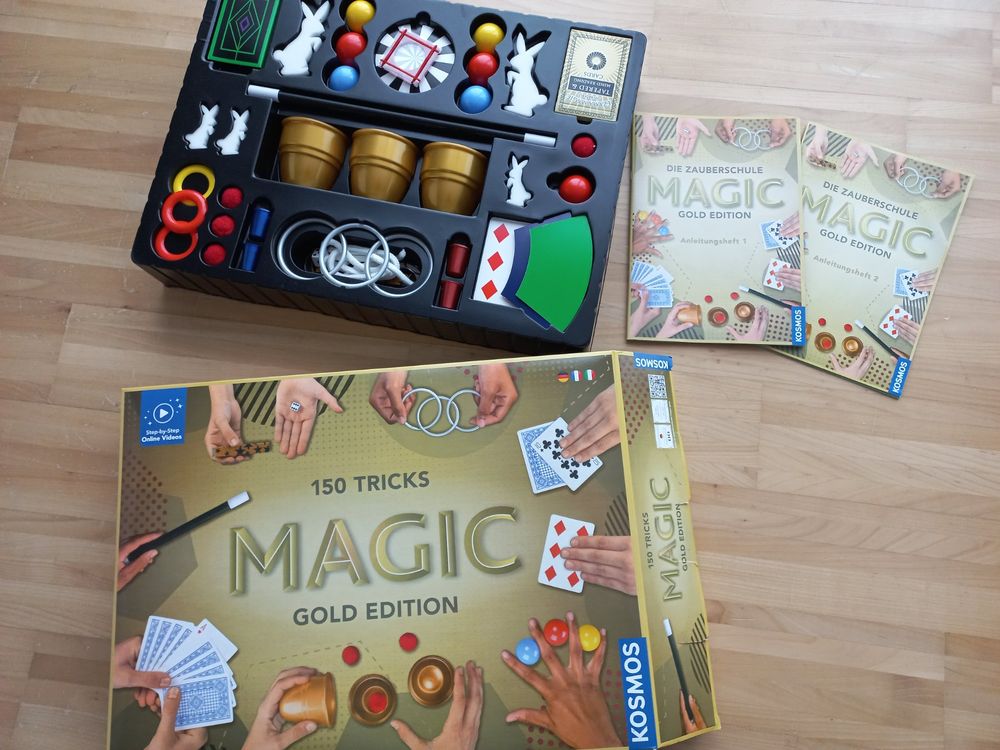 Zauberkasten Kinder MAGIC GOLD EDITION (Neu (gemäss Beschreibung)) in ...