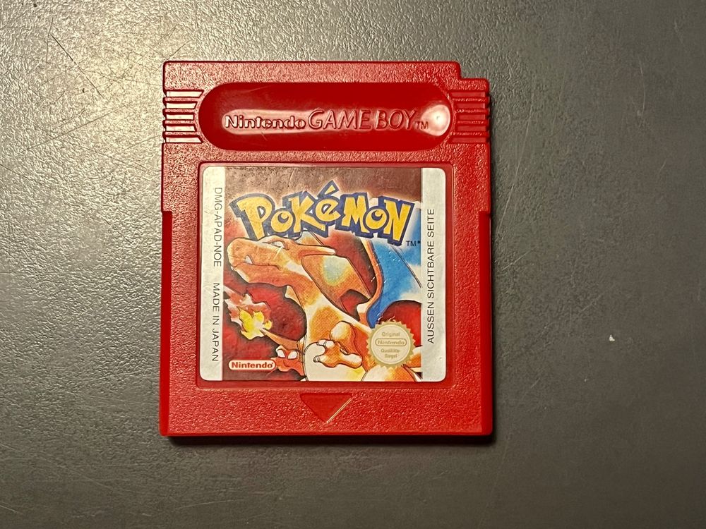 Gameboy Pokemon Rote Edition Nintendo Deutsch (Gebraucht) in Bern für ...