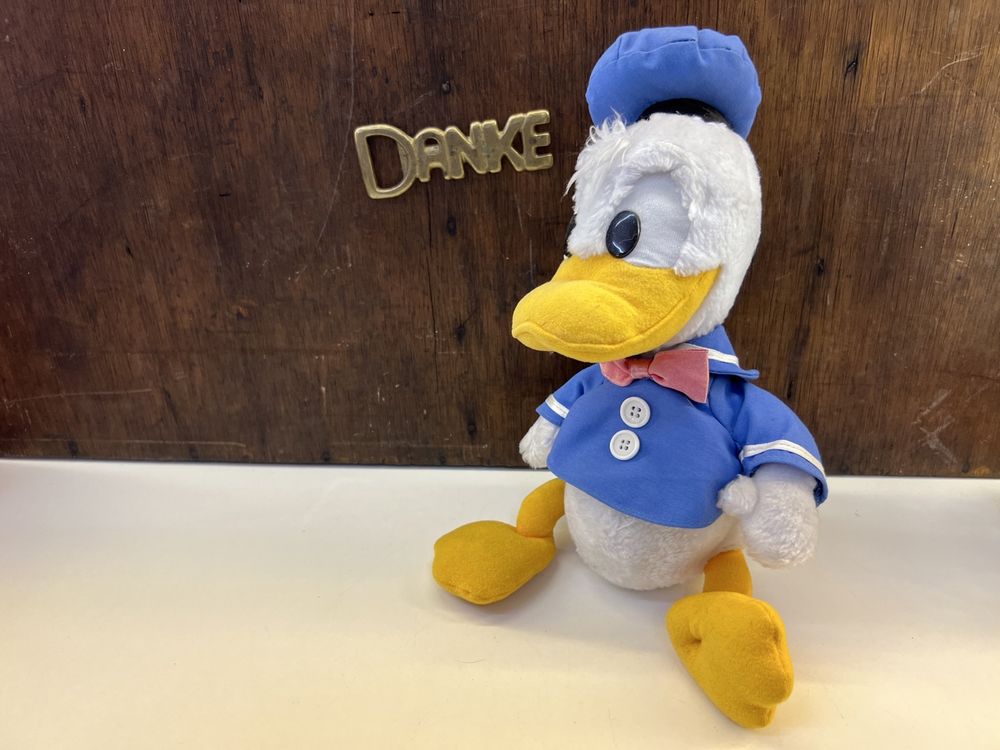Retro Vintage Original Walt Disney Donald Duck Maskott (Gebraucht) in ...