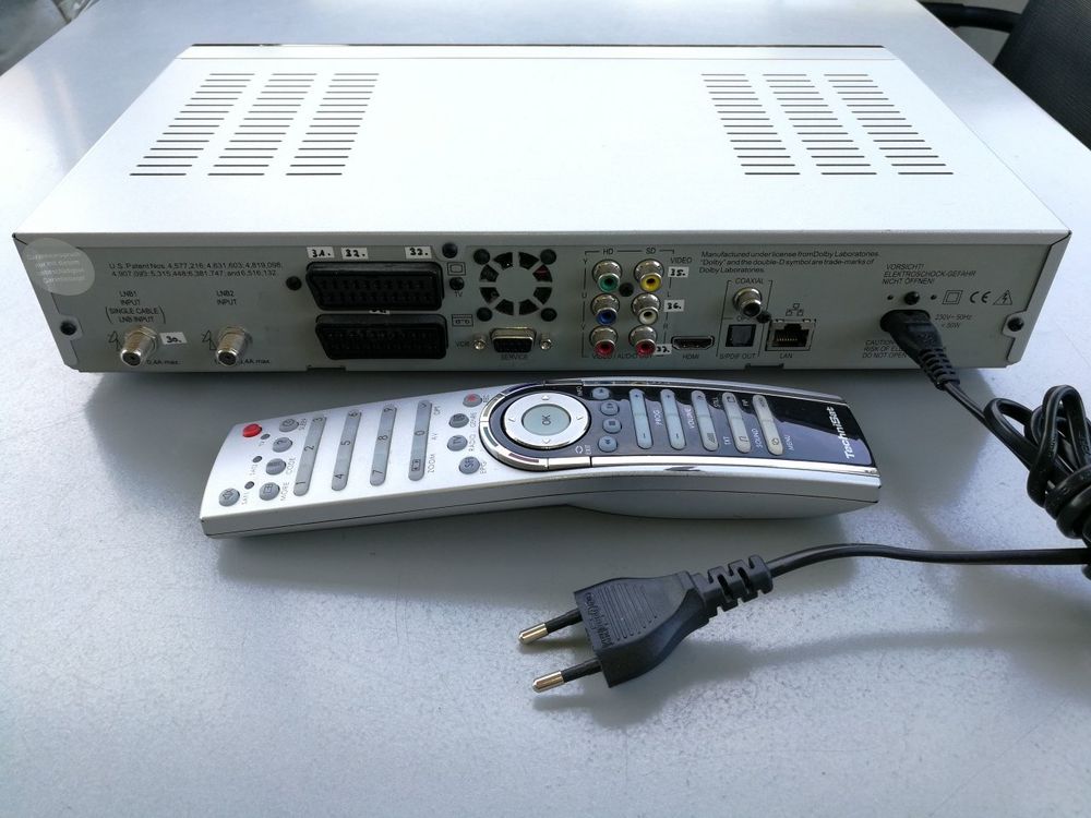 TechniSat DigiCorder S2 Satelliten-Receiver (Gebraucht) in Sedrun für ...