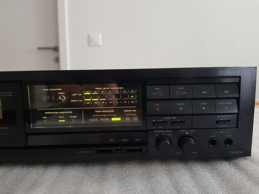 🎶 Onkyo R-240 Autoreverse Hifi Révisé/revidiert (Gebraucht) in Delémont ...
