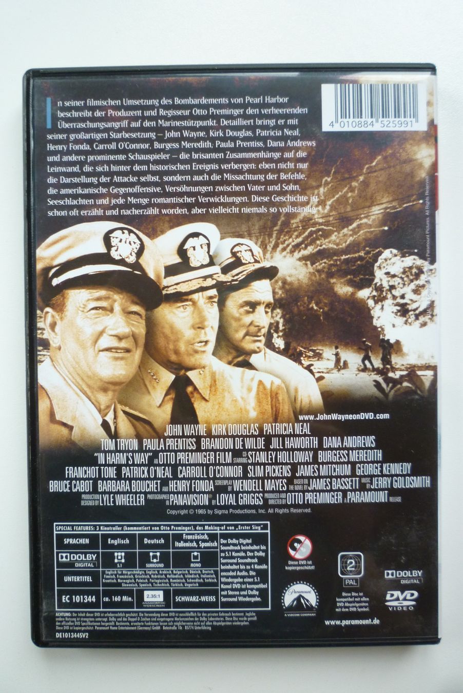 Erster Sieg - Klassiker 1965 mit John Wayne, Kirk Douglas (Gebraucht ...