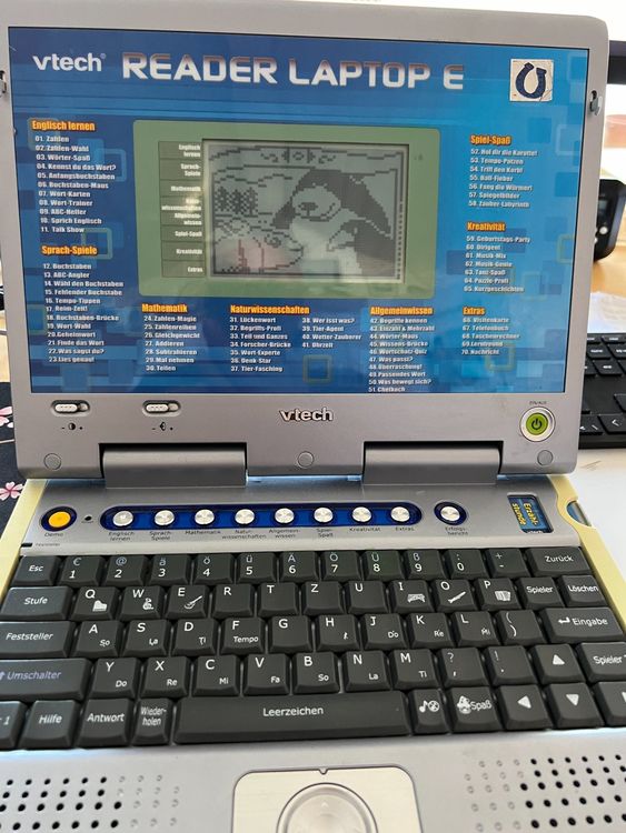 Vtech Kindercomputer ca. 1991 läuft noch, Deutsch / Englisch | Kaufen ...