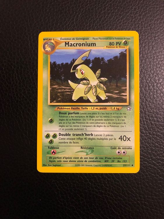 Neo Genesis Bayleef / Macronium 29/111 FR Ab 1 (Gebraucht) in Paradiso für CHF 7 – mit Lieferung ...