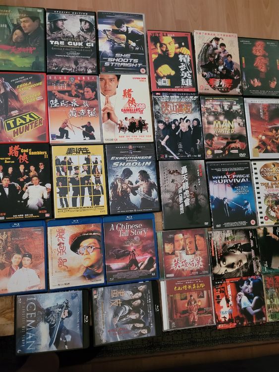 asia eastern film dvd Vcd Bluray sammlung Paket 5 kung fu (Gebraucht ...