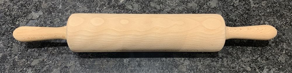 Holz-Wallholz, Teigroller, Backen, Küche, neuwertig (Neu (gemäss ...