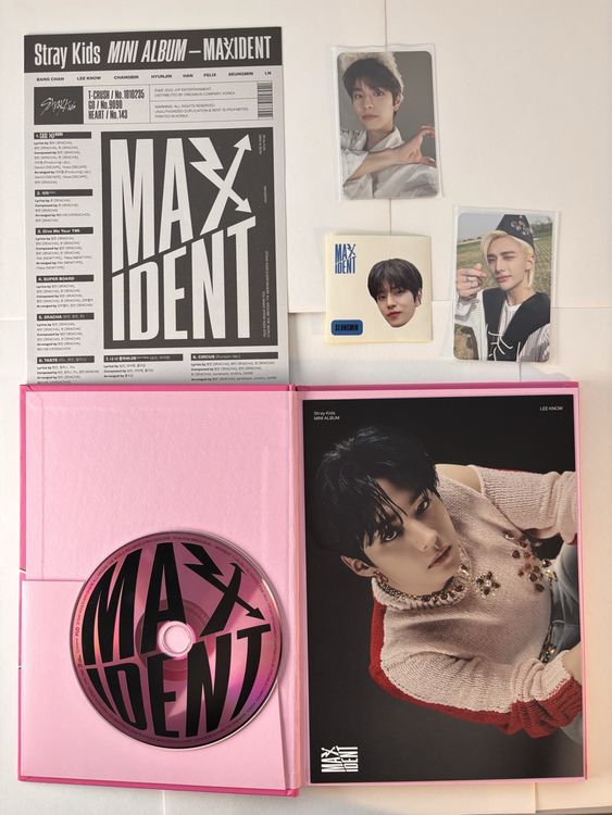Stray Kids - MAXIDENT Album [+ Photocards] | SKZ Album (Gebraucht) in ...