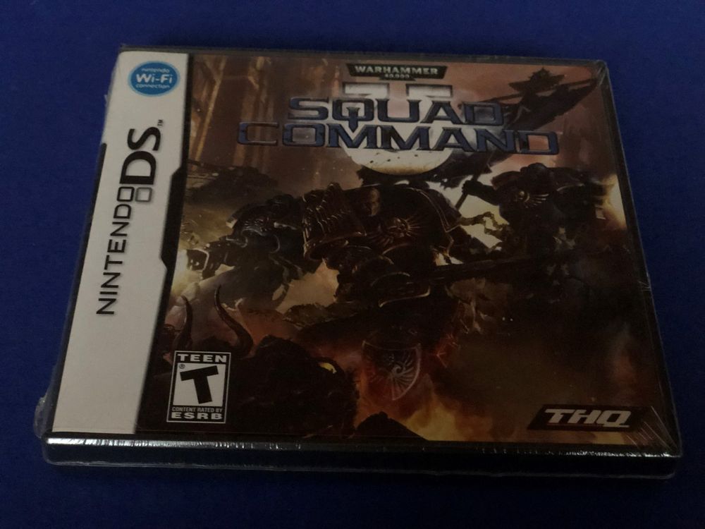 WARHAMMER 40.000 SQUAD COMMAND SPIEL FÜR NINTENDO DS NTSC (Neu und ...