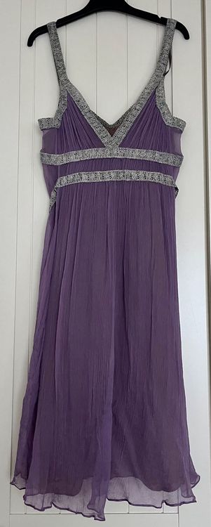 Abito crêpe di seta color lavanda S (Gebraucht) in Breganzona für CHF ...