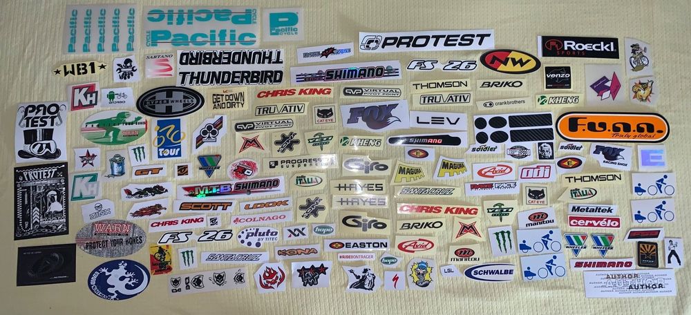 VELO BIKE MTB AUFKLEBER | STICKER 143 ST (Neu (gemäss Beschreibung)) in ...
