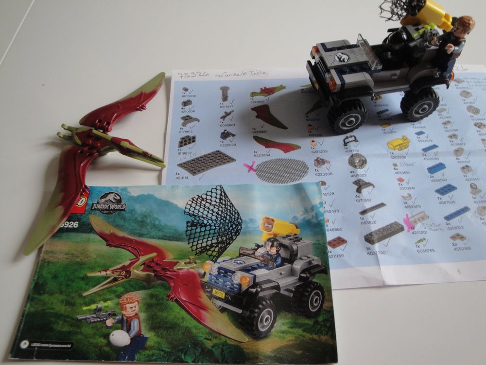 LEGO Jurassic World 75926 Pteranodon-Jagd (Gebraucht) in Oberentfelden ...