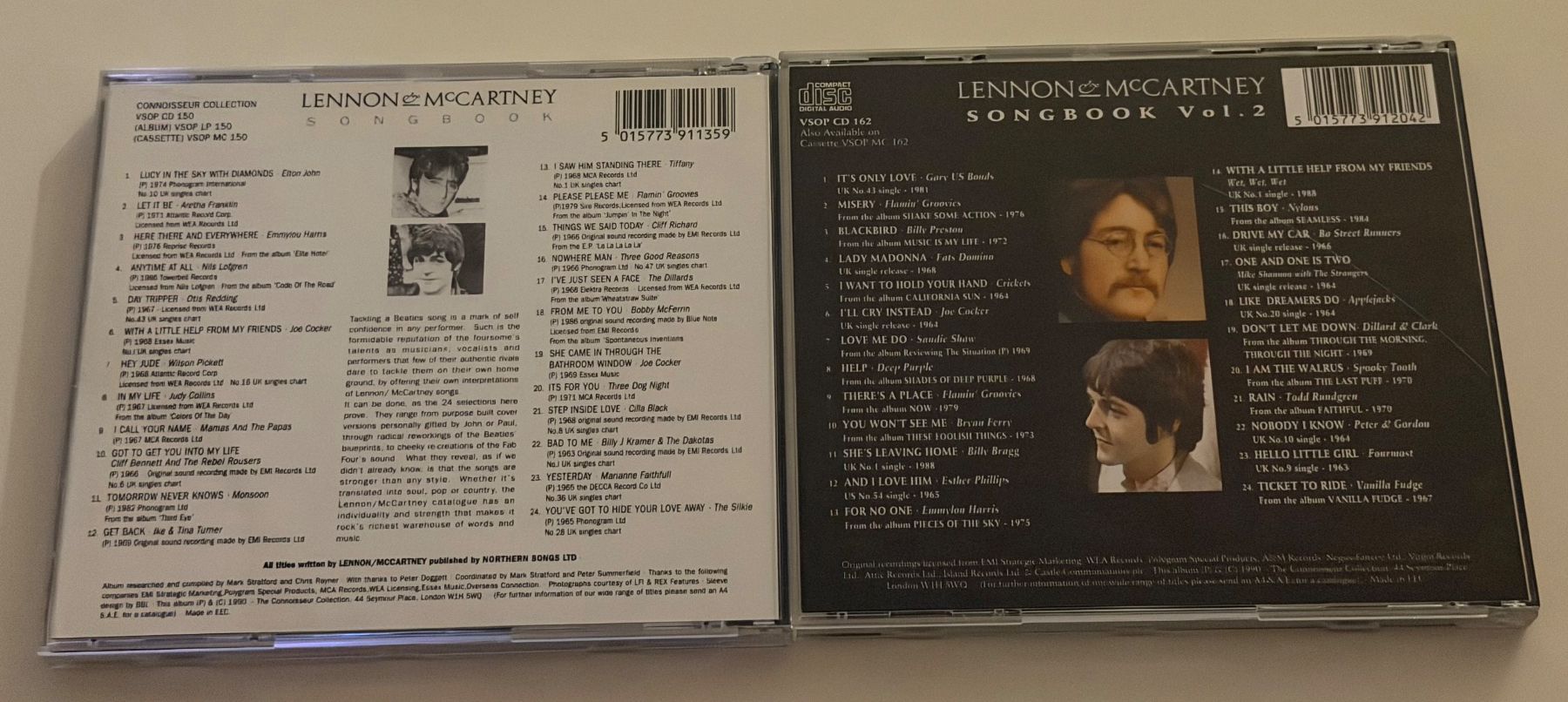 Lennon & McCartney Songbook CD, Vol. 1 & 2 (Gebraucht) in Altstätten SG ...
