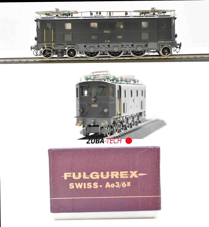 Fulgurex E-Lok Ae 3/6 Messing Spur H0 GS Analog mit OVP | Kaufen auf Ricardo