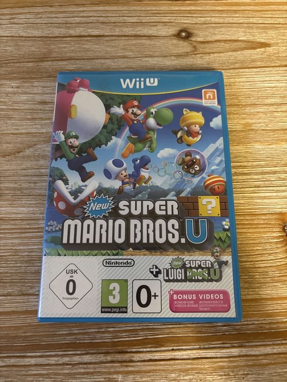 Jeu Wii U New Super Mario Bros.U +Luigi U (Gebraucht) in Vessy für CHF ...