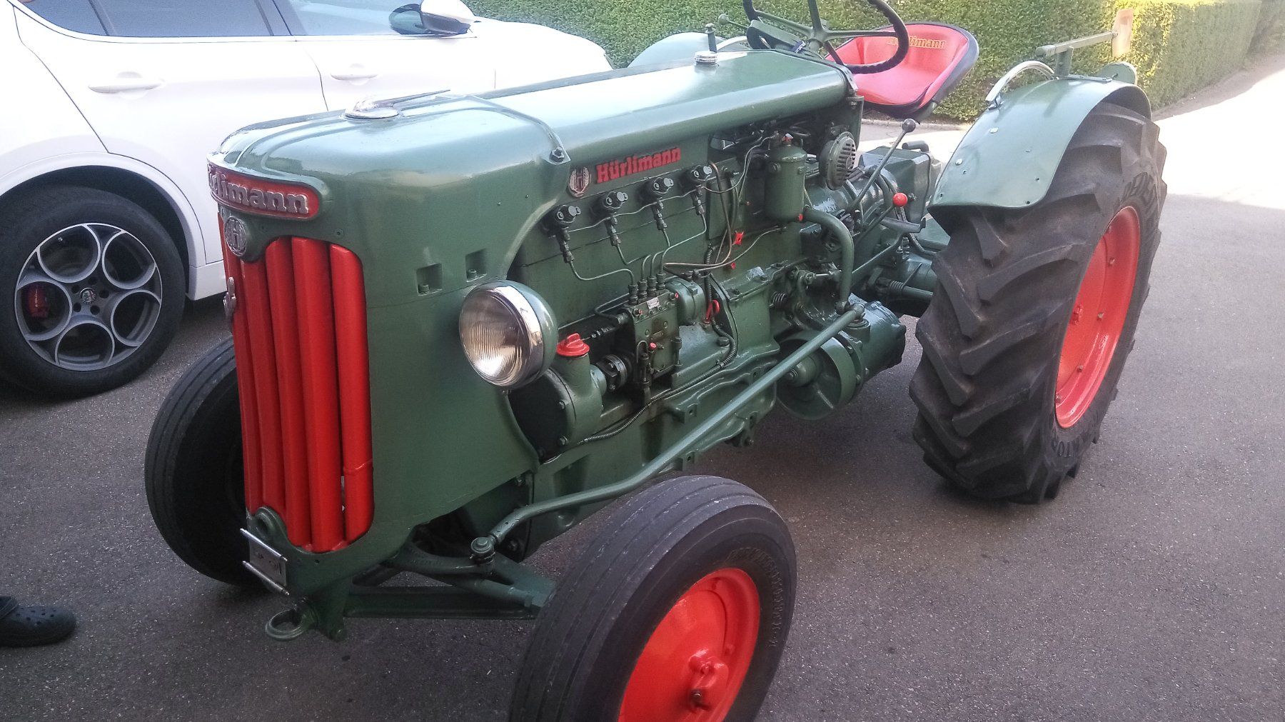 Hurlimann Traktor d100 (Gebraucht) in Pura für CHF 7900 – nur Abholung auf Ricardo kaufen