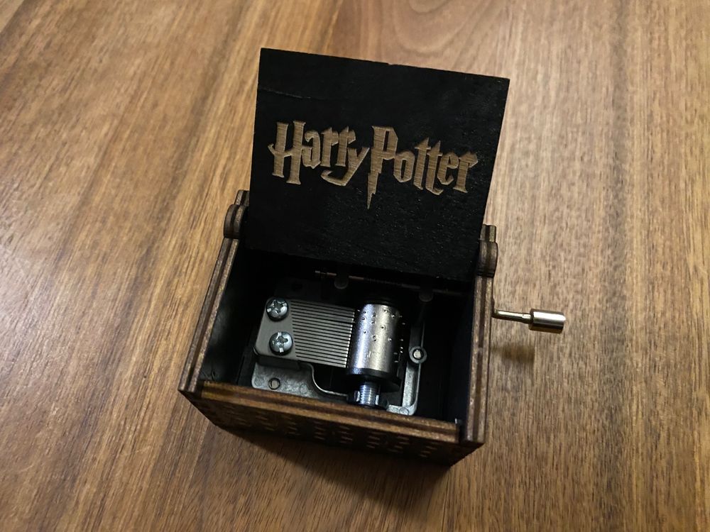 Holz Handkurbel Musik Box mit Harry Potter Melodie (Neu (gemäss ...