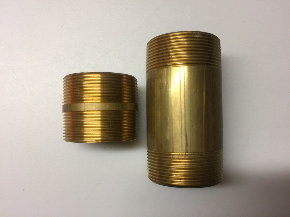 Messing Fitting Rohrnippel 2x 2" Zoll (Gebraucht) in für CHF 3.95 – mit ...