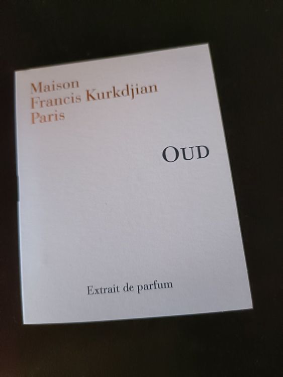 Sample OUD Maison Francis Kurkdjian Paris | Kaufen auf Ricardo