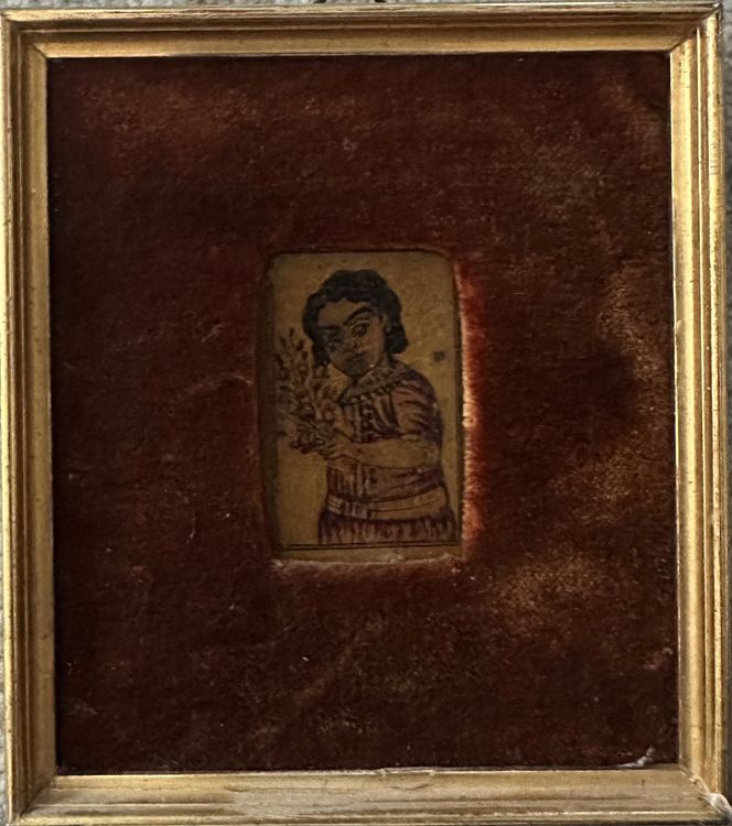 Antike Miniatur Mischtechnik Gem.von eine Dame (Gebraucht) in Root für CHF 29 – mit Lieferung ...