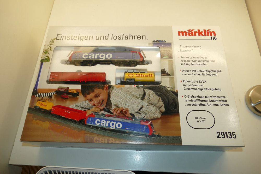 Märklin H0: Startpackung Europa, mit C-Gleis-Oval und Trafo (Nuovo ...