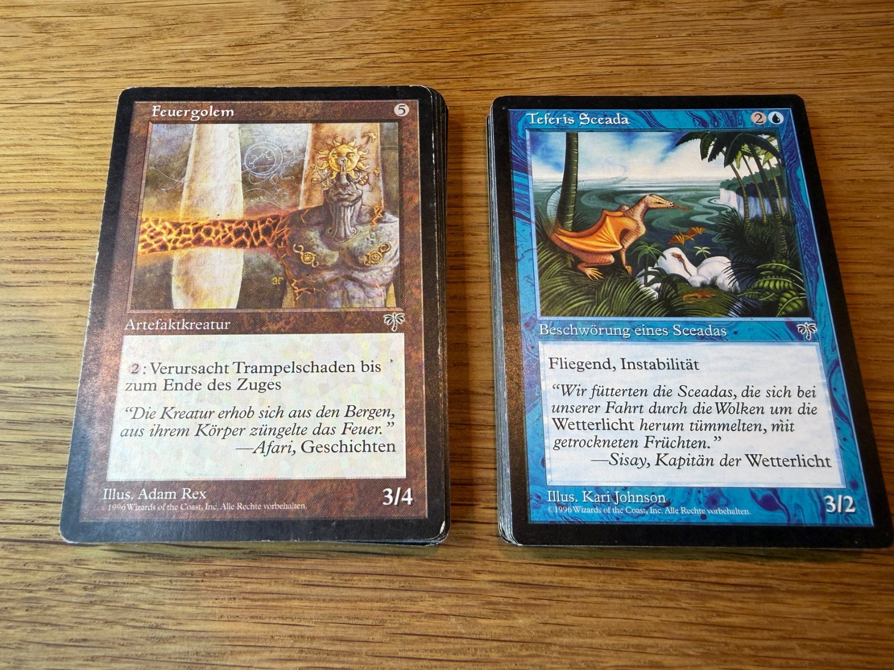 Magic the Gathering // Mirage // Bulk // ca. 50 Karten (Gebraucht) in ...