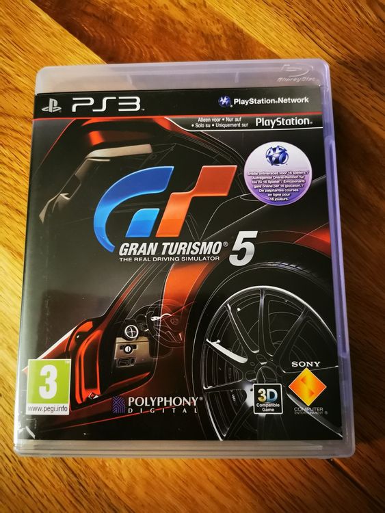 Gran Turismo 5 (PS3) (Gebraucht) in Arisdorf für CHF 12 – mit Lieferung ...
