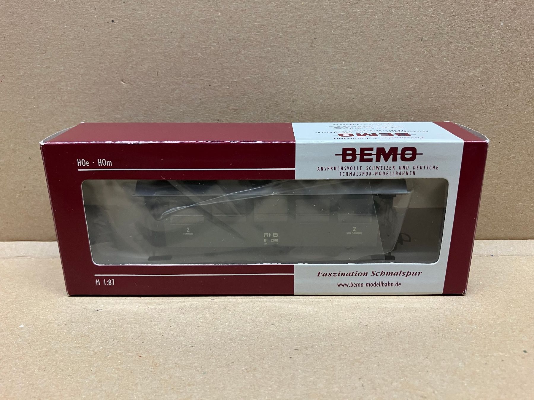 Bemo 3238 121 RhB Zweiachs-Personenwagen 2. Kl., Ep. II (Neu (gemäss ...