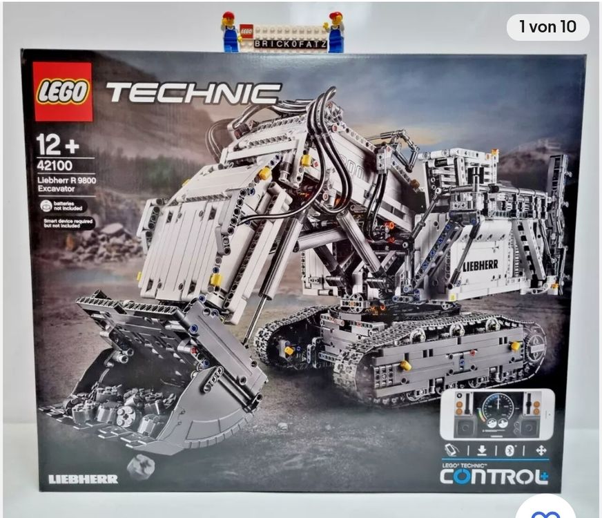 Lego Technic Set 42100 Liebherr R 9800 Excavator | Kaufen auf Ricardo