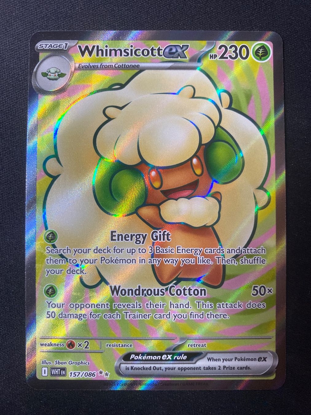 Whimsicott ex 157 - Elfun ex - White Flare - EN (Neu (gemäss Beschreibung)) in Hausen AG für CHF ...