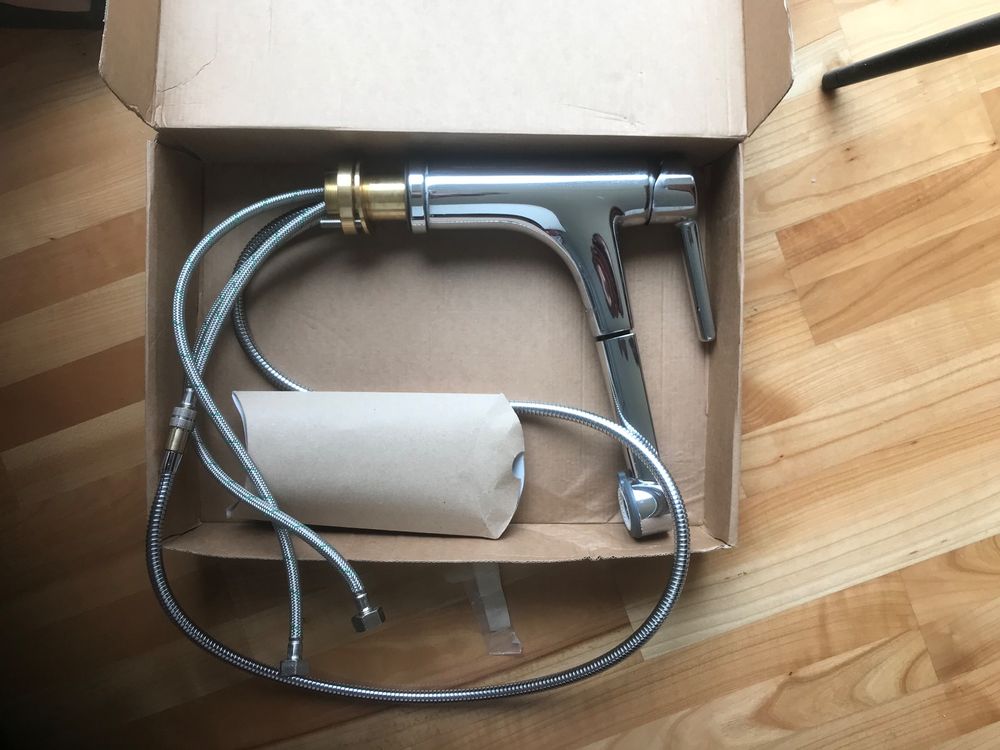 Wasserhahn - KWC Suno mit Auszugsbrause Neupreis 507.- | Kaufen auf Ricardo