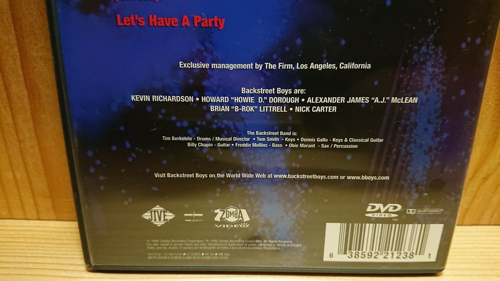 BACKSTREET BOYS Live in Orlando 1999 auf DVD (Gebraucht) in Wilderswil ...