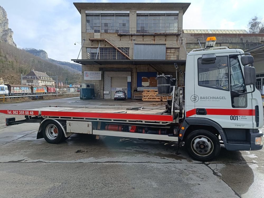 Iveco ML 75E17/P abschleppwagen mit seilwinde ab. 1.- (Gebraucht) in ...