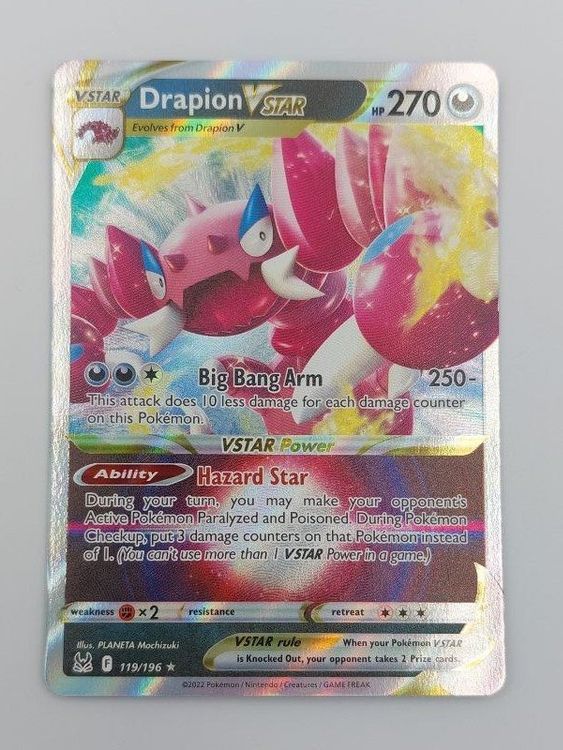 Drapion VSTAR (119/196 Lost Origin) NM / ENG | Kaufen auf Ricardo