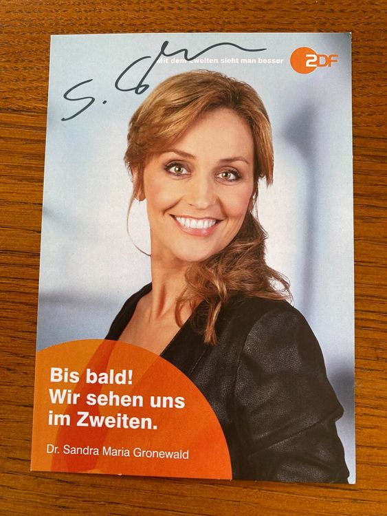 Dr. Sandra Maria Gronewald / orig. AK | Kaufen auf Ricardo